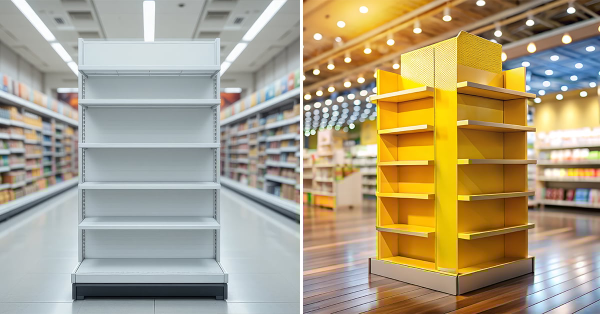 Endcap Displays vs. Floor Displays: The Pros and Cons for Grocery ...