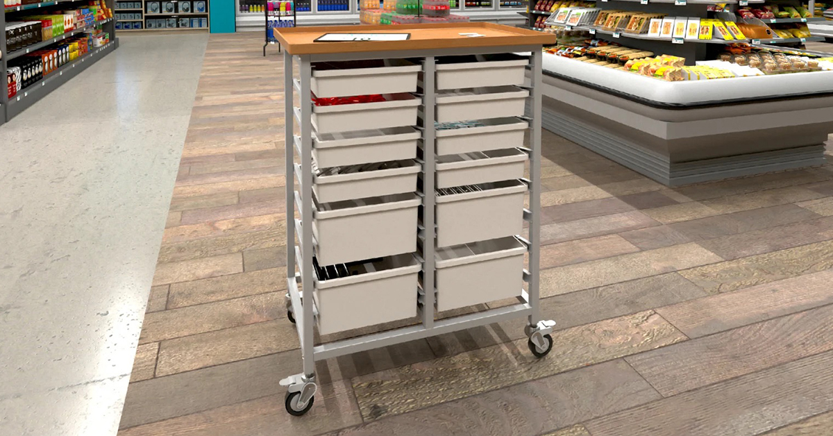 A Custom POP Cart Solution for a Major Grocery Chain: Organizing ...